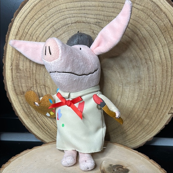 Nickelodeon | Toys | Olivia The Pig Artist Ready To Paint Plush Toy ...
